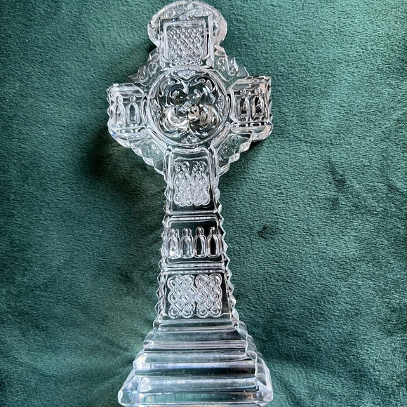 Galway | Accents | Galway Lead Crystal Celtic Cross New With Tag On It ...